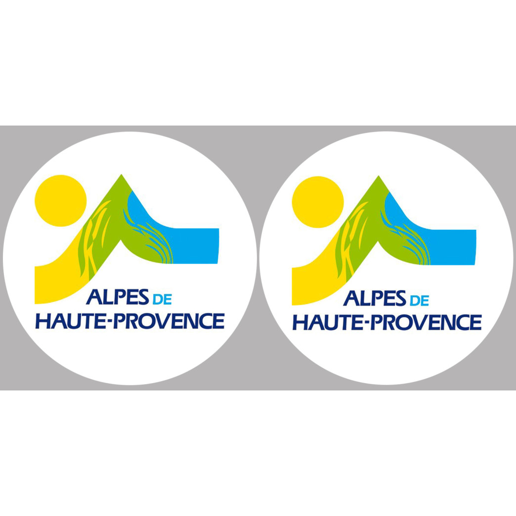 Alpes de Haute-Provence 04 - 2x10cm - Sticker/autocollant