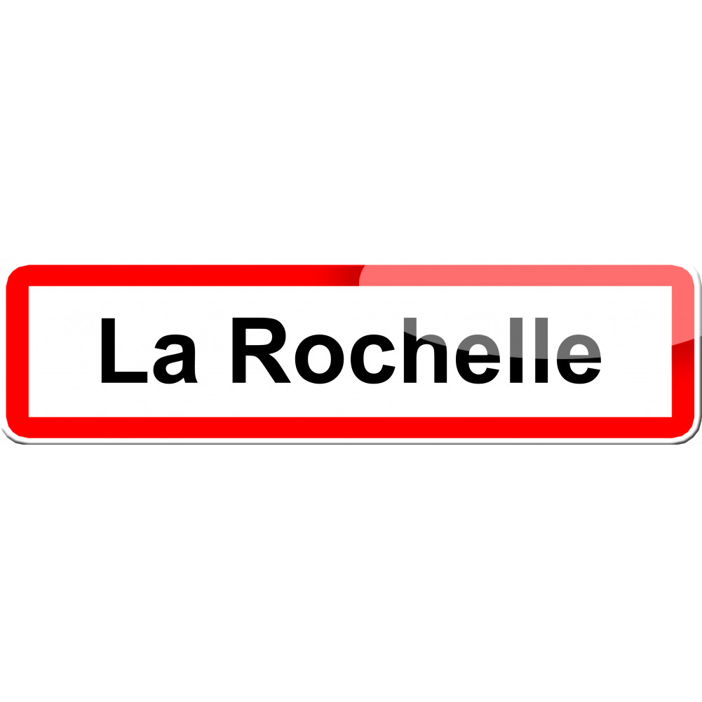 Sticker / autocollant : La Rochelle - 15x4 cm
